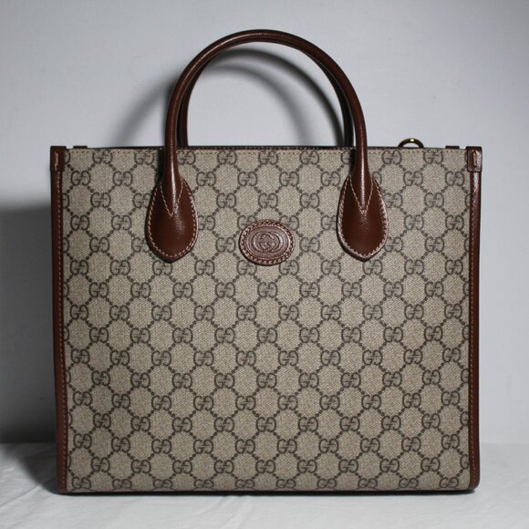 Gucci | Bags | New Gucci Gg Monogram Supreme Azalea Messenger Tote ...